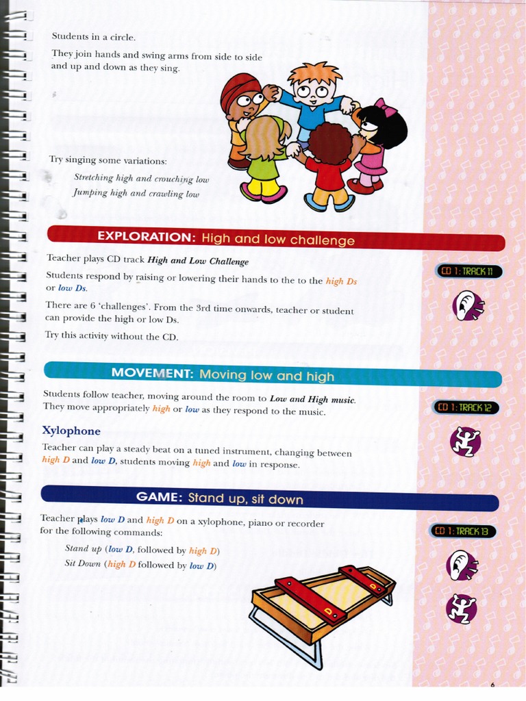 Music Room BK 1 Unit 1 Lesson 3 | PDF