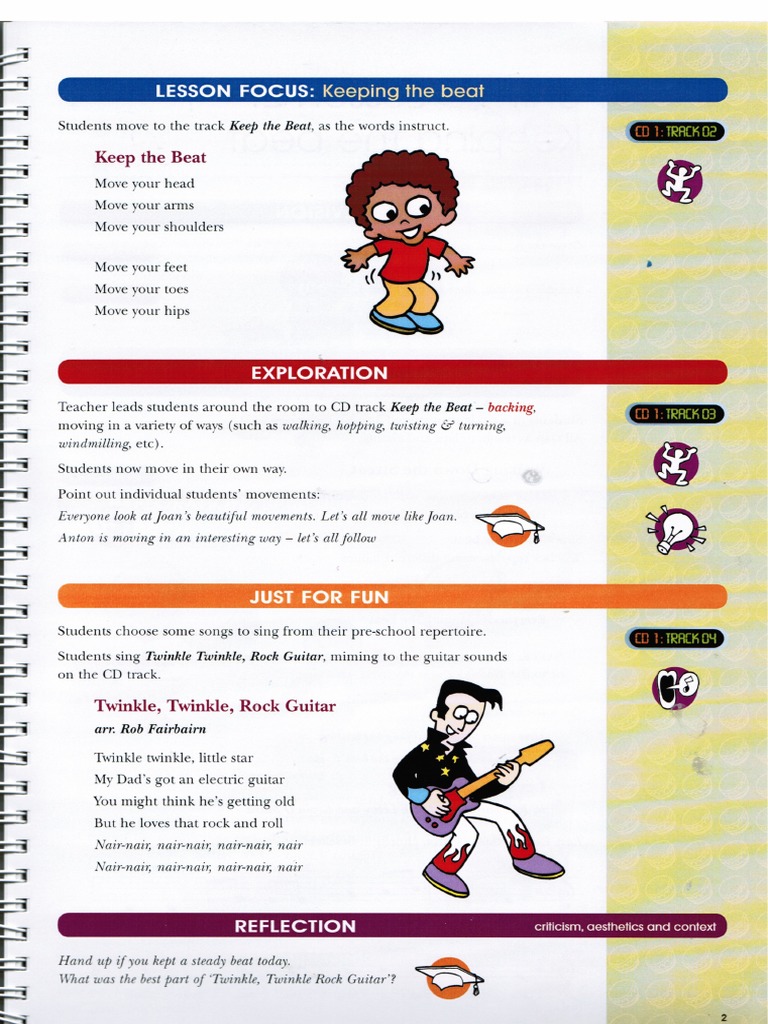 Music Room BK 1 Unit 1 Lesson 1 | PDF