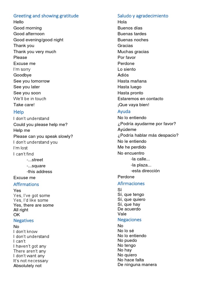 Gramática Básica - Ingles | PDF