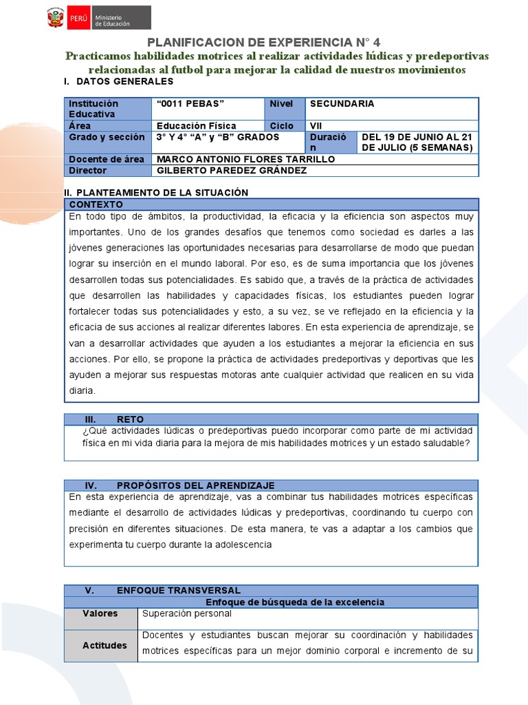 Planificación Eda 3 4 Pdf