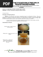 Q3 Module1 G10 COOKERY | PDF | Stock (Food) | Soup