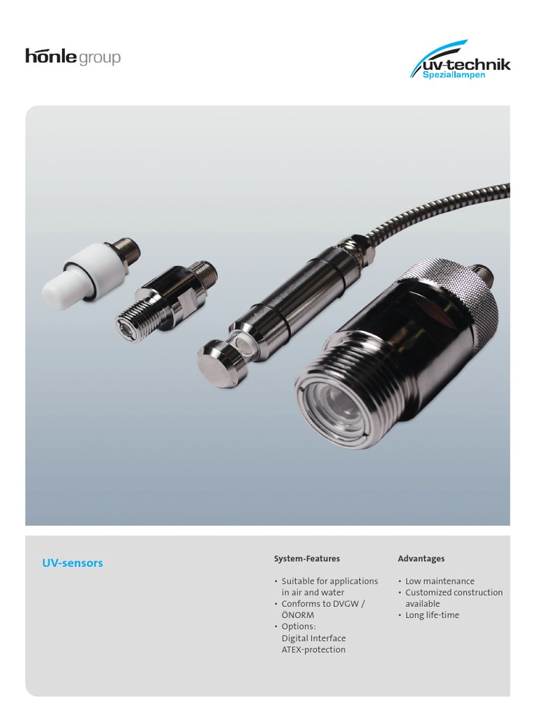 Uv Sensors 01 | PDF | Sensor | Electrical Engineering