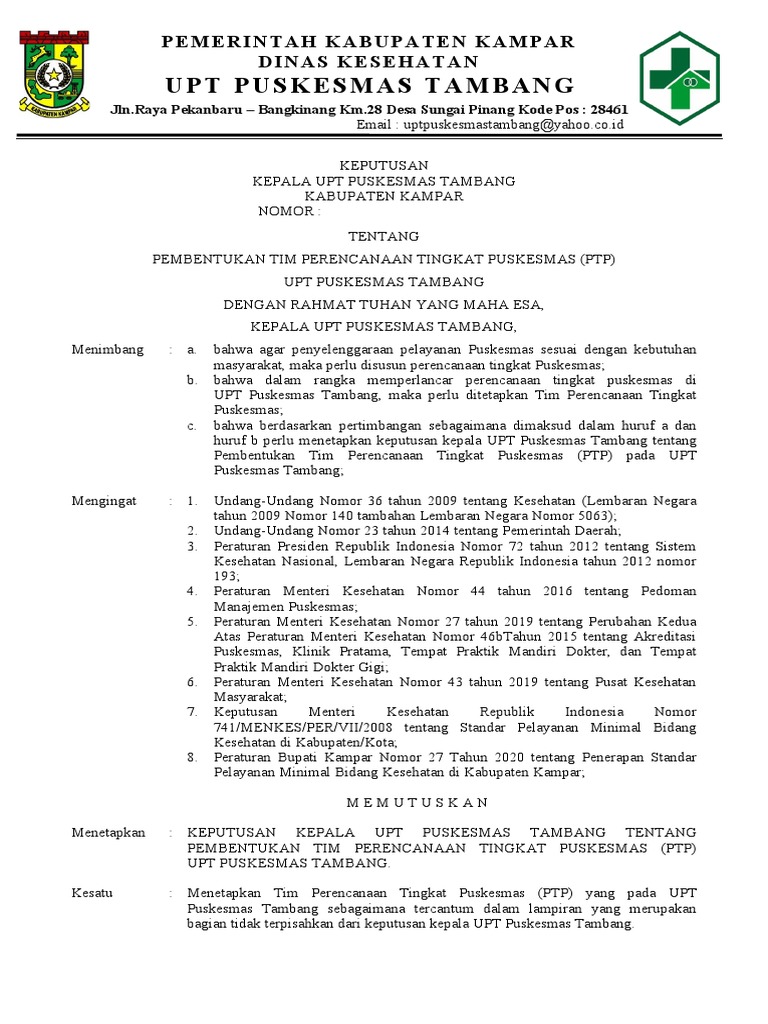 SK Tim PTP 2022 | PDF