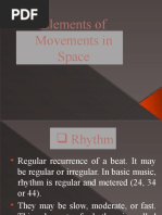 Elements of Movement in Dance | PDF | Dances | Emotions