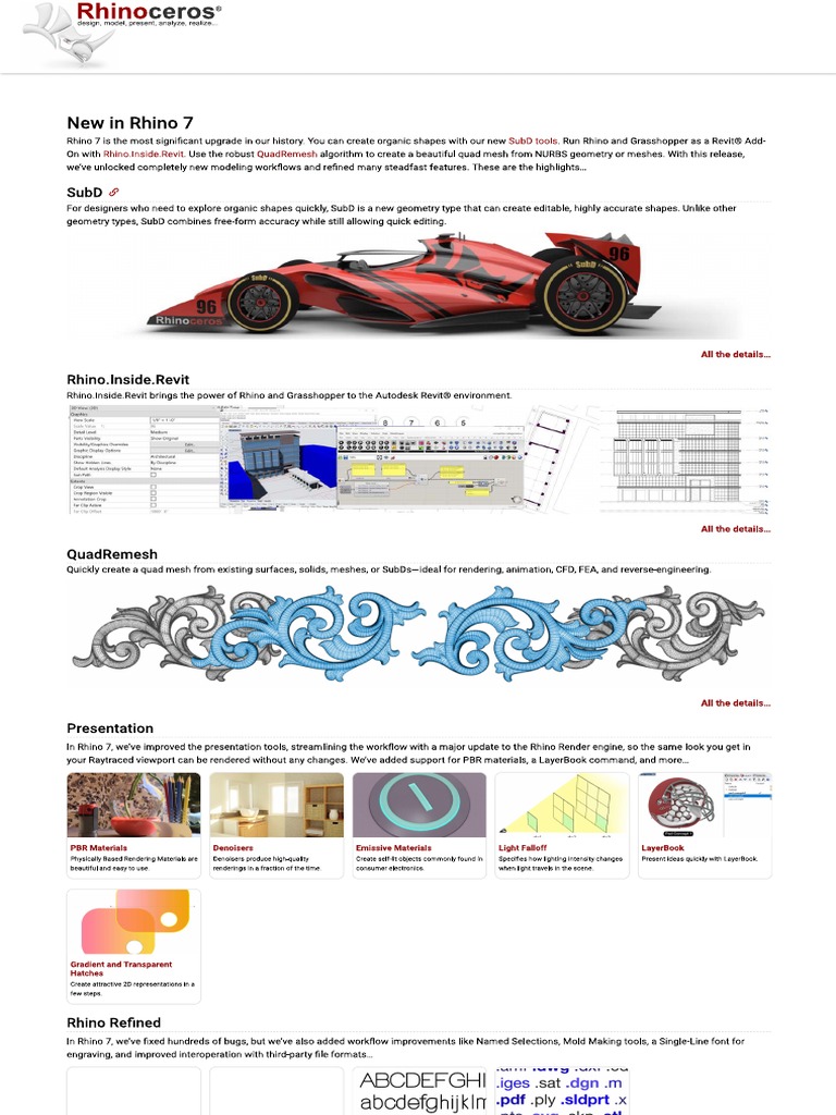 Rhino 7 | PDF