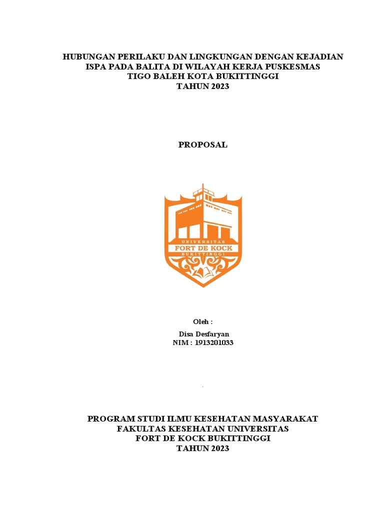 Proposal Disa | PDF