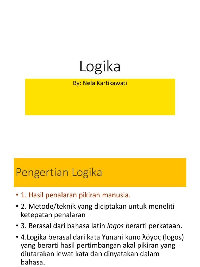 Logika | PDF