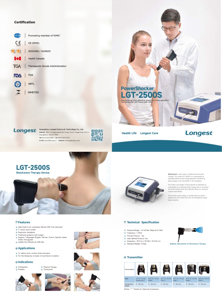 Beochure of PowerShocker LGT 2500S | PDF