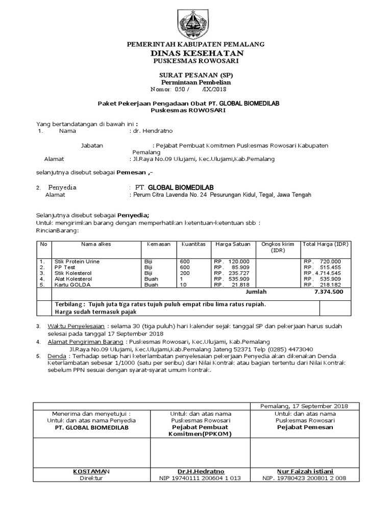 SP BMHP Lab | PDF | Kesehatan Holistik