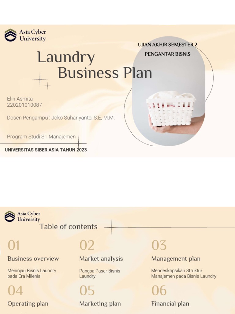 Business Plan Laundry | PDF
