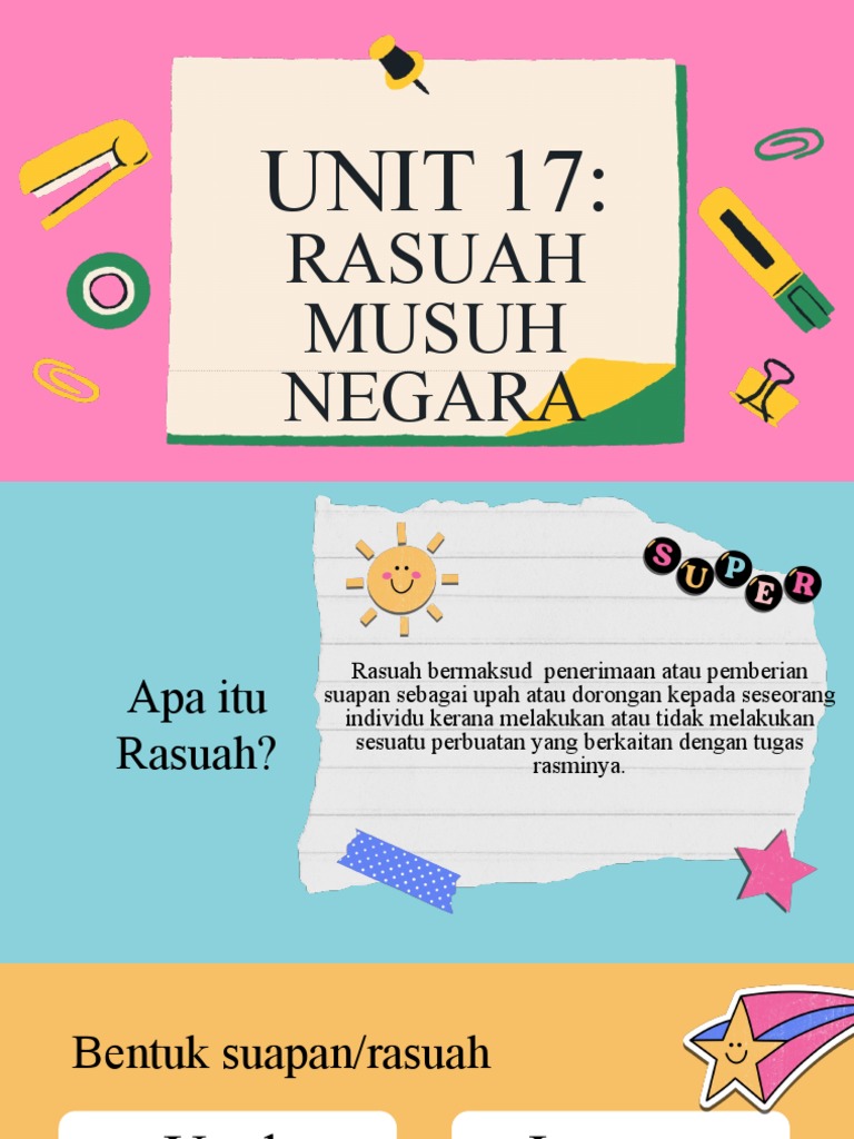 Unit 17 Rasuah Musuh Negara | PDF