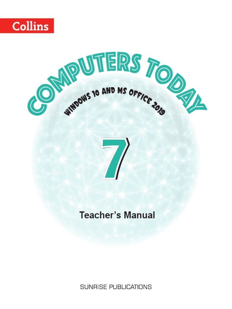 Teacher's Manual for Computers Today Series | PDF | Worksheet ...