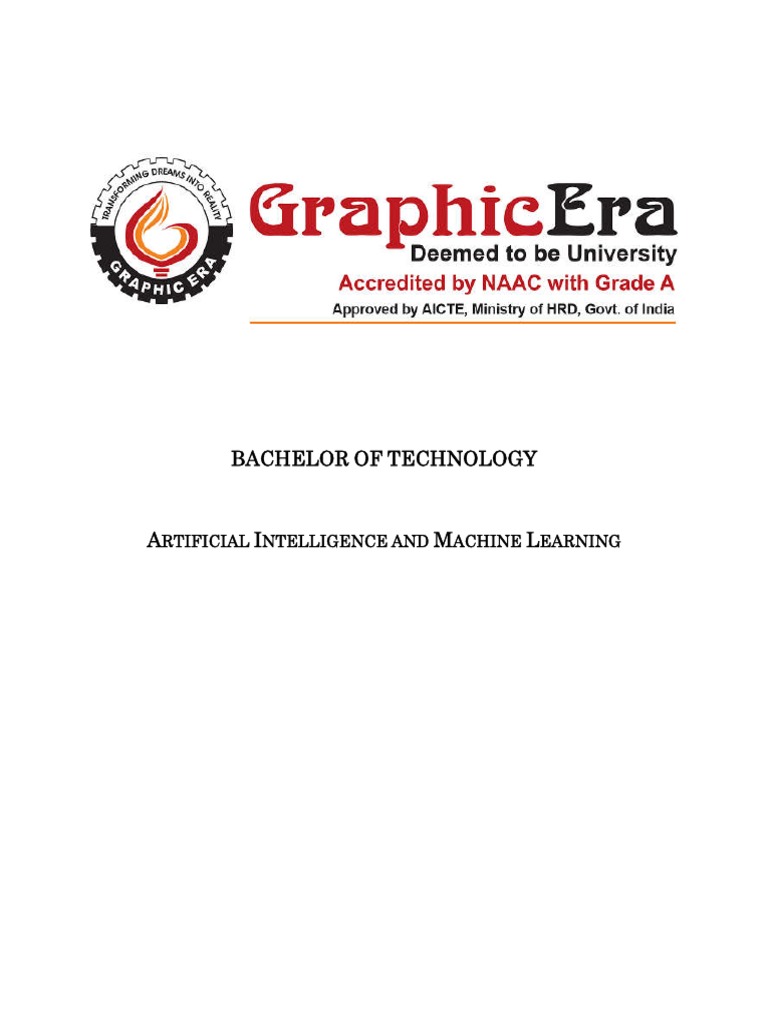B.Tech AI & ML Curriculum Overview | PDF | Pointer (Computer Programming) | Inheritance (Object ...