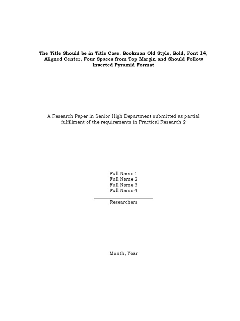 Vista - Asnhs Research Paper Guide | PDF | Sampling (Statistics) | Hypothesis