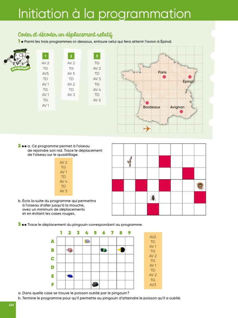 Programmation (déplacement) | PDF