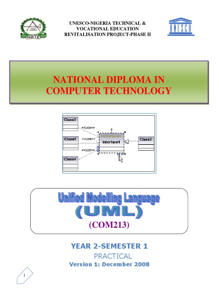 Com 213 Unified Modelling Launguage Programming Practical Pdf 6113