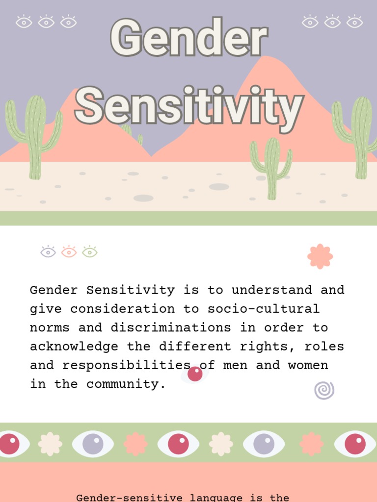 Gender Sensitivity and Political Correctness | PDF