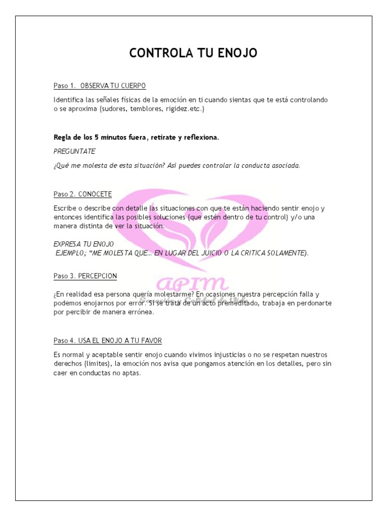 CONTROLA-TU-ENOJO | PDF