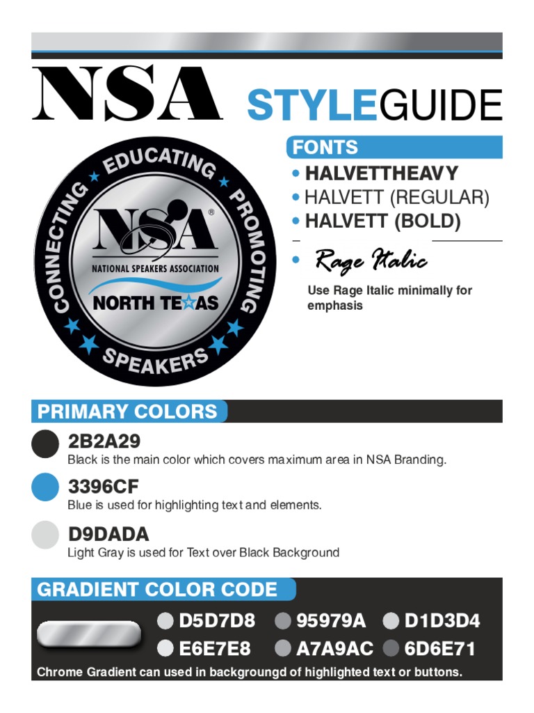 NSA-NT Style Guide 2023-2024 updated | PDF