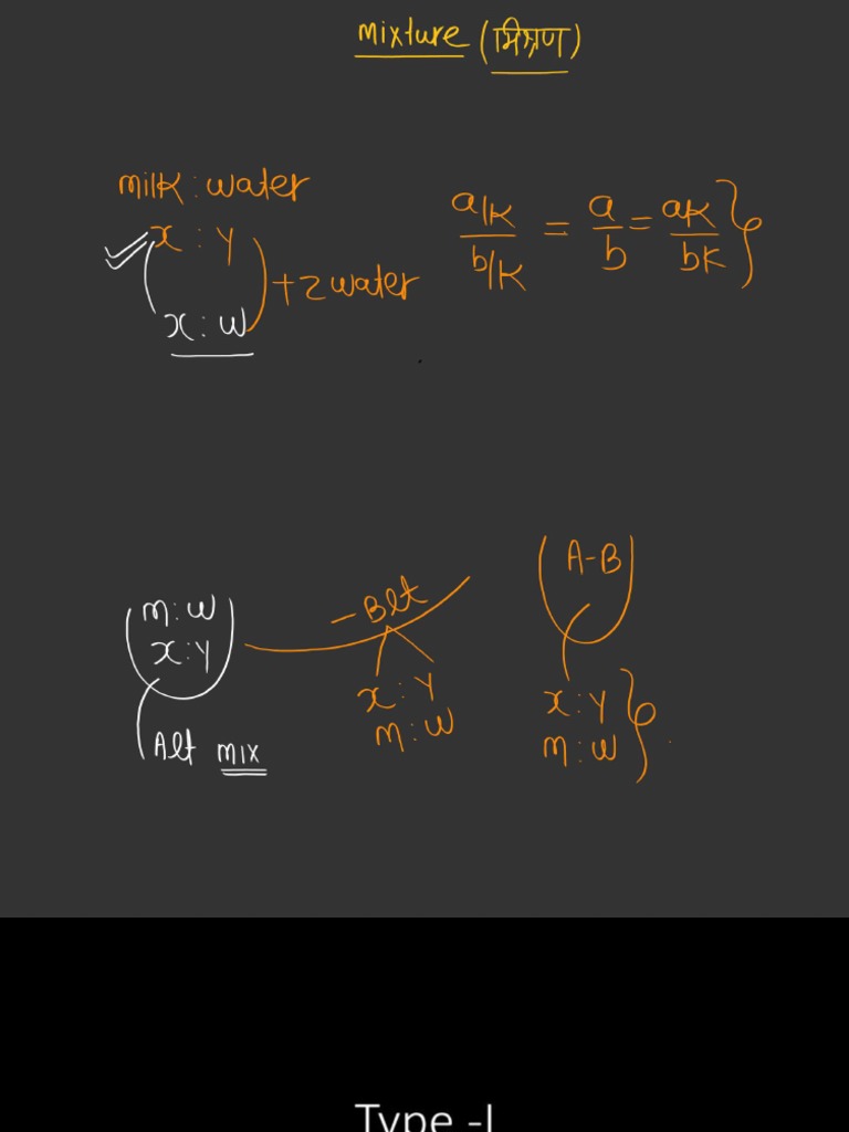 Mixture Class Notes A To Z Quant Batch 2 0 by Abhinay Sharma Sir | PDF