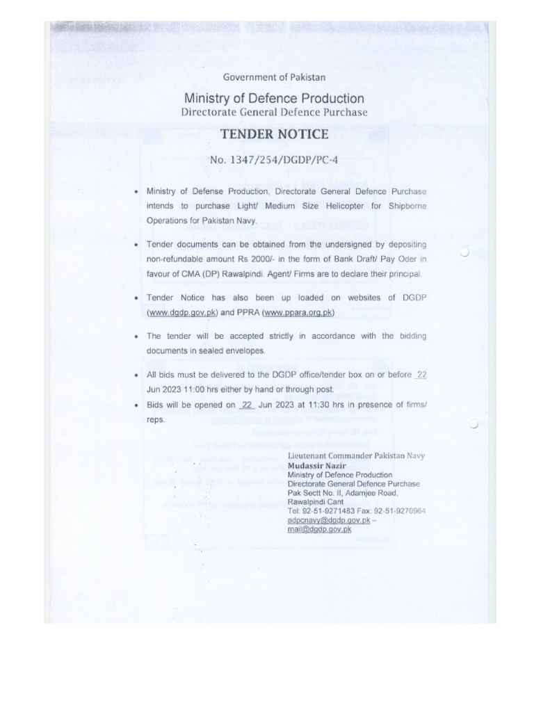 Proc of Small-Medium Size Helicopter For Shipborn Ops | PDF