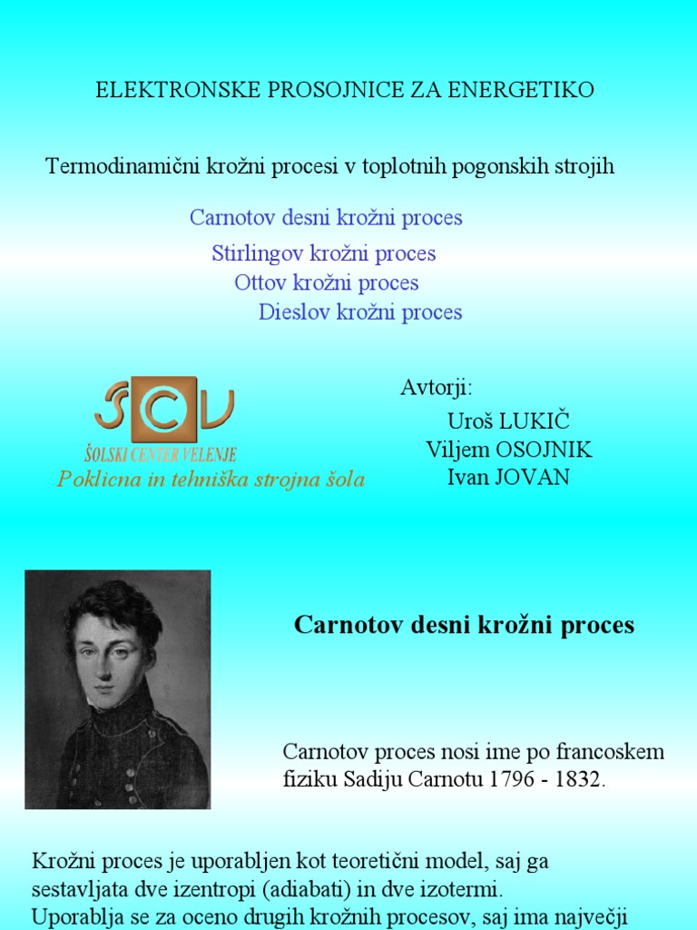 Termodinamicni Krozni Procesi | PDF