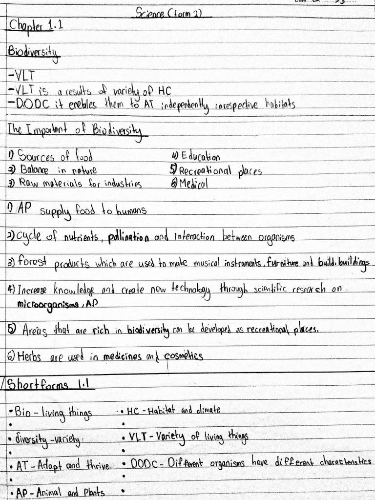 Science (Form 2) | PDF