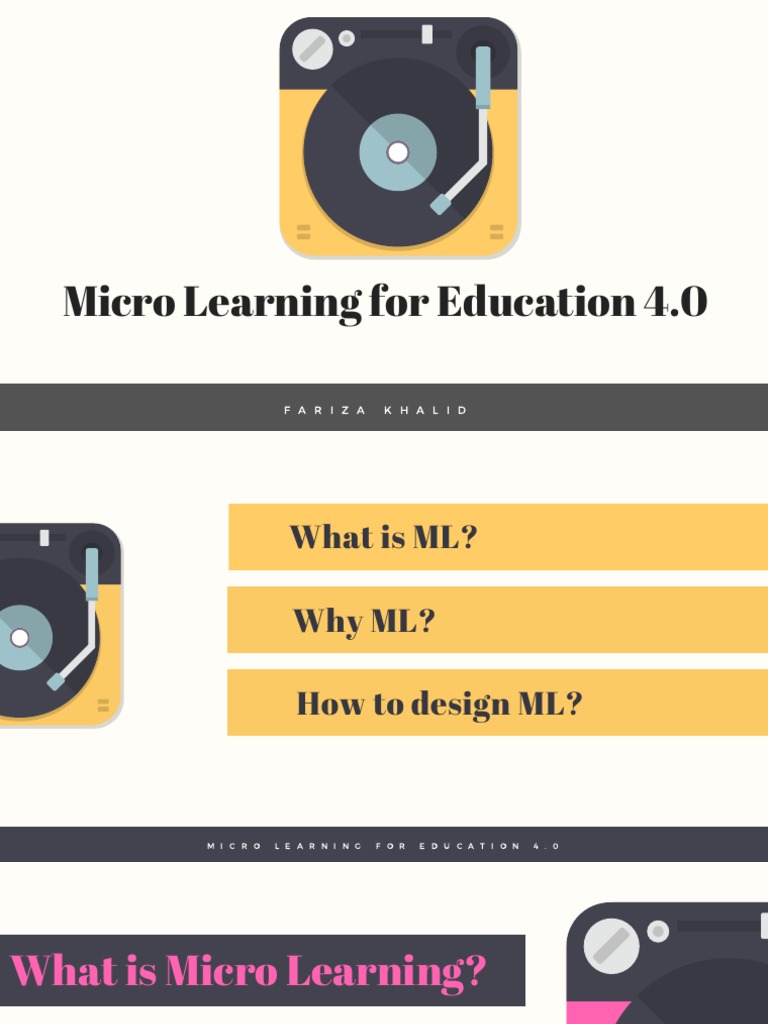Micro Learning Part 1 | PDF