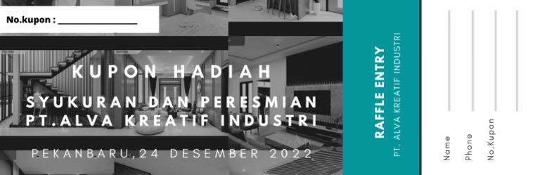 Kupon Hadiah Lucky Draw | PDF