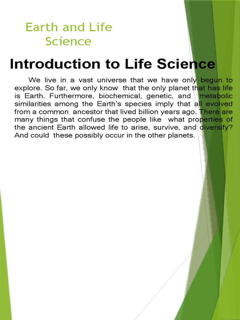 Intro To Life Science Module Version | PDF