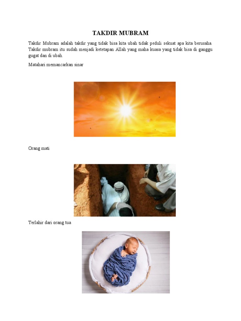Takdir Mubram (Ratu Ix-G) | PDF