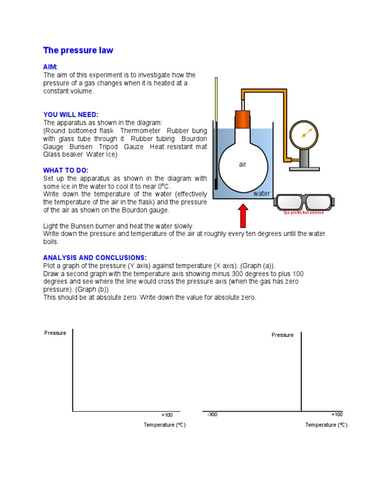 Investigating Gas Pressure Changes | PDF | Teaching Methods & Materials