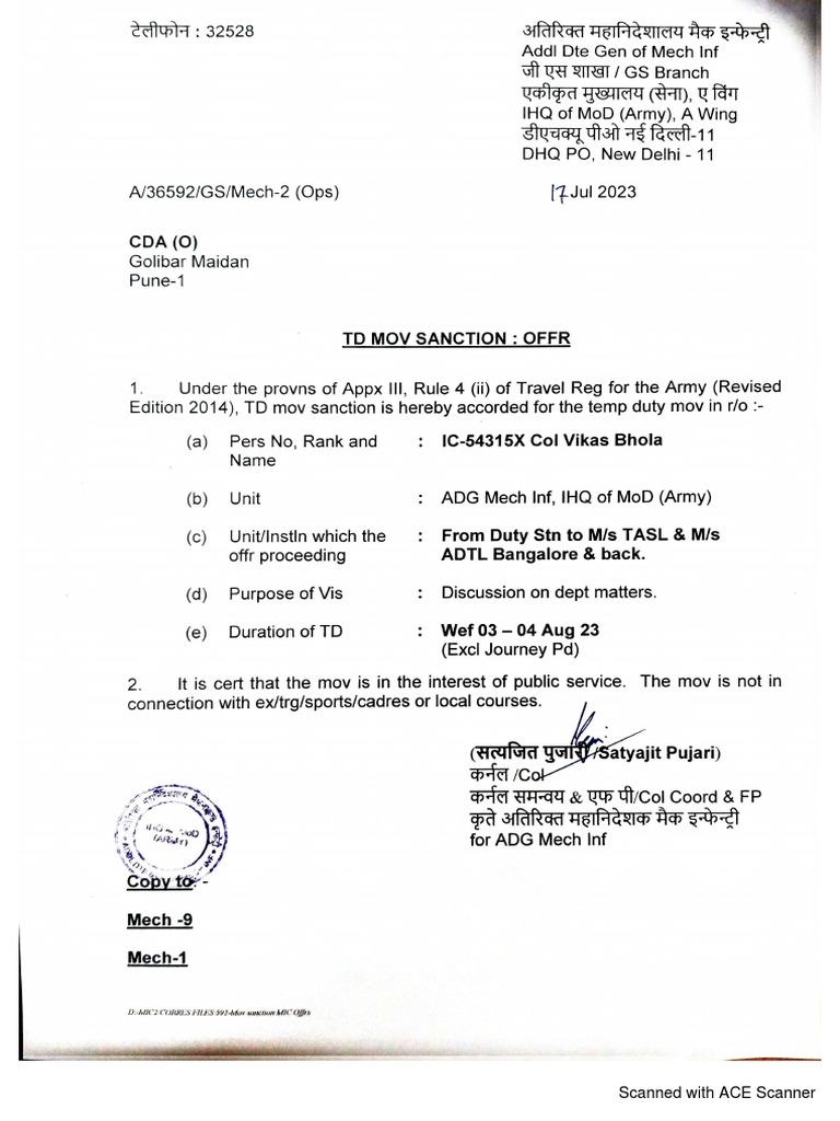 ACE Scanner - 2023 - 08 - 01 | PDF