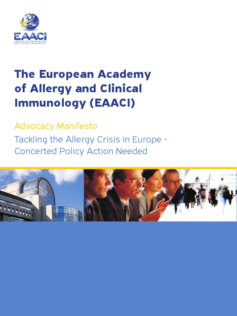 EAACI Allergy Crisis Advocacy 2025 | PDF
