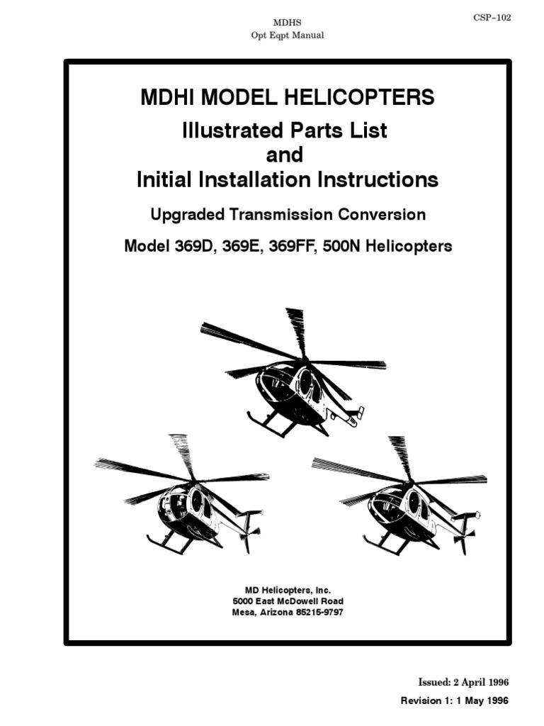 MDHI OptEqp Manual | PDF