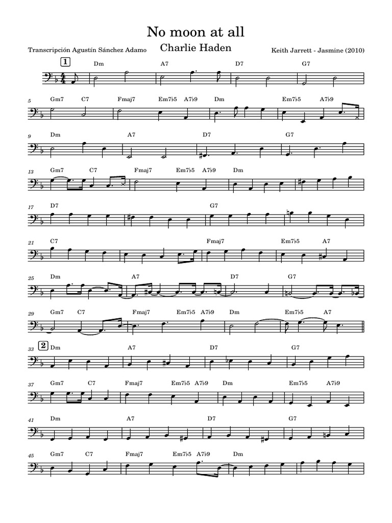 No Moon at All | PDF