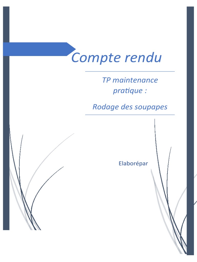 Rodage des Soupapes : Guide Pratique | PDF | Maison et jardin ...
