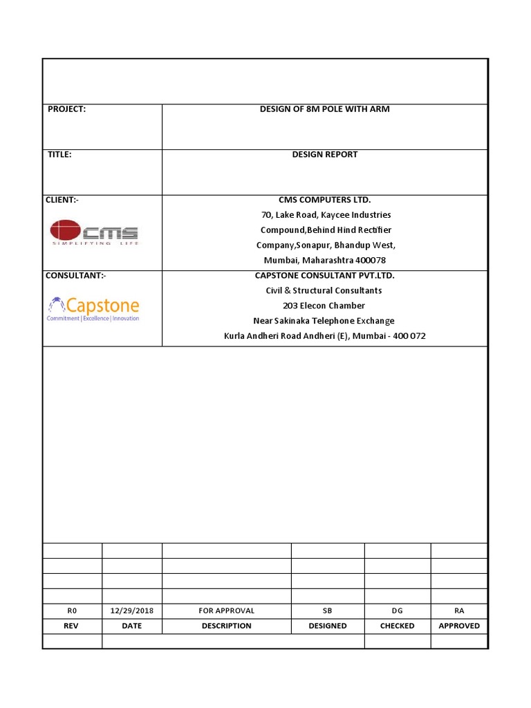 Base Plate Design | PDF