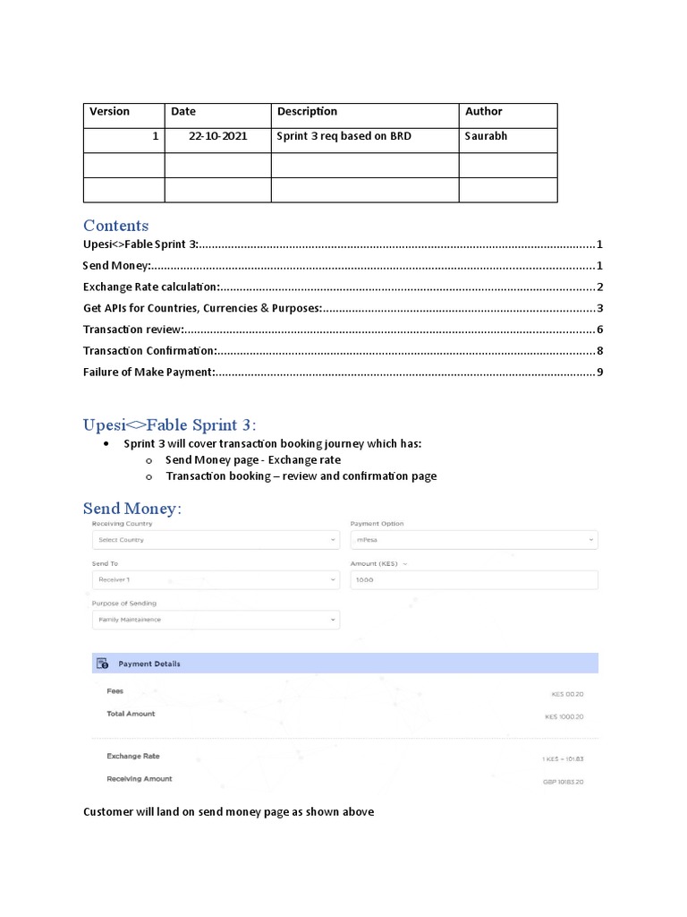 API Mapping Sprint3 | PDF | Exchange Rate | Financial Transaction