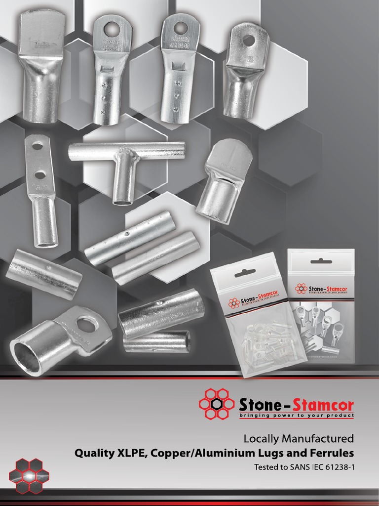 Quality Copper Aluminium Lugs Ferrules v4 | PDF | Electrical Conductor ...