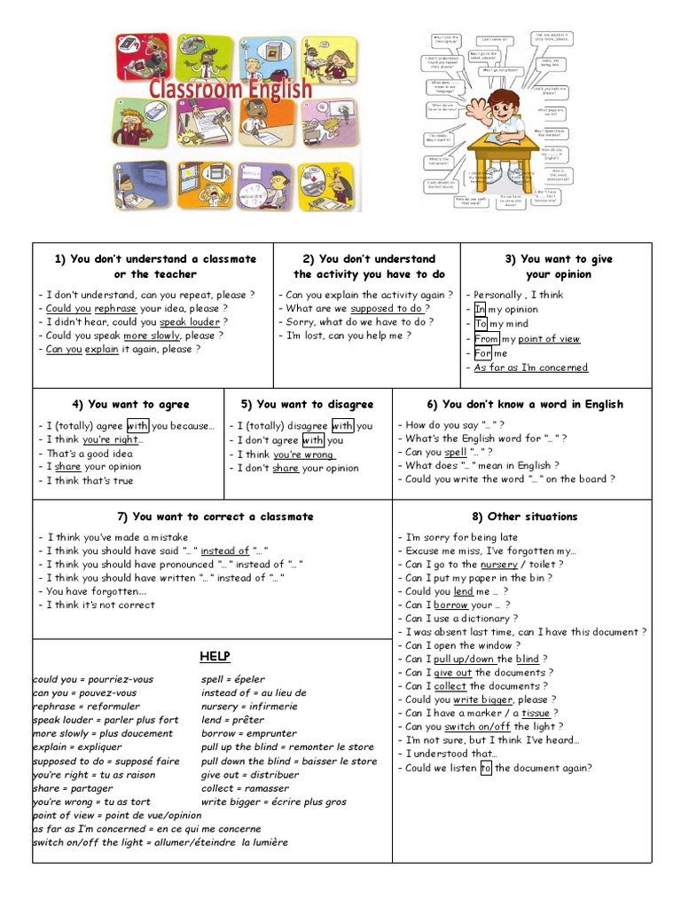 04-Classroom English 2nde | PDF