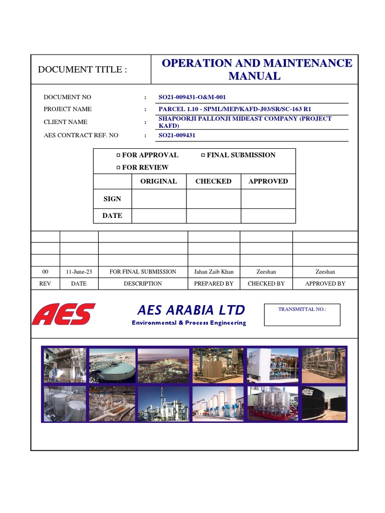 So21-009431-O&m-001 - Parcel 1.10 | PDF