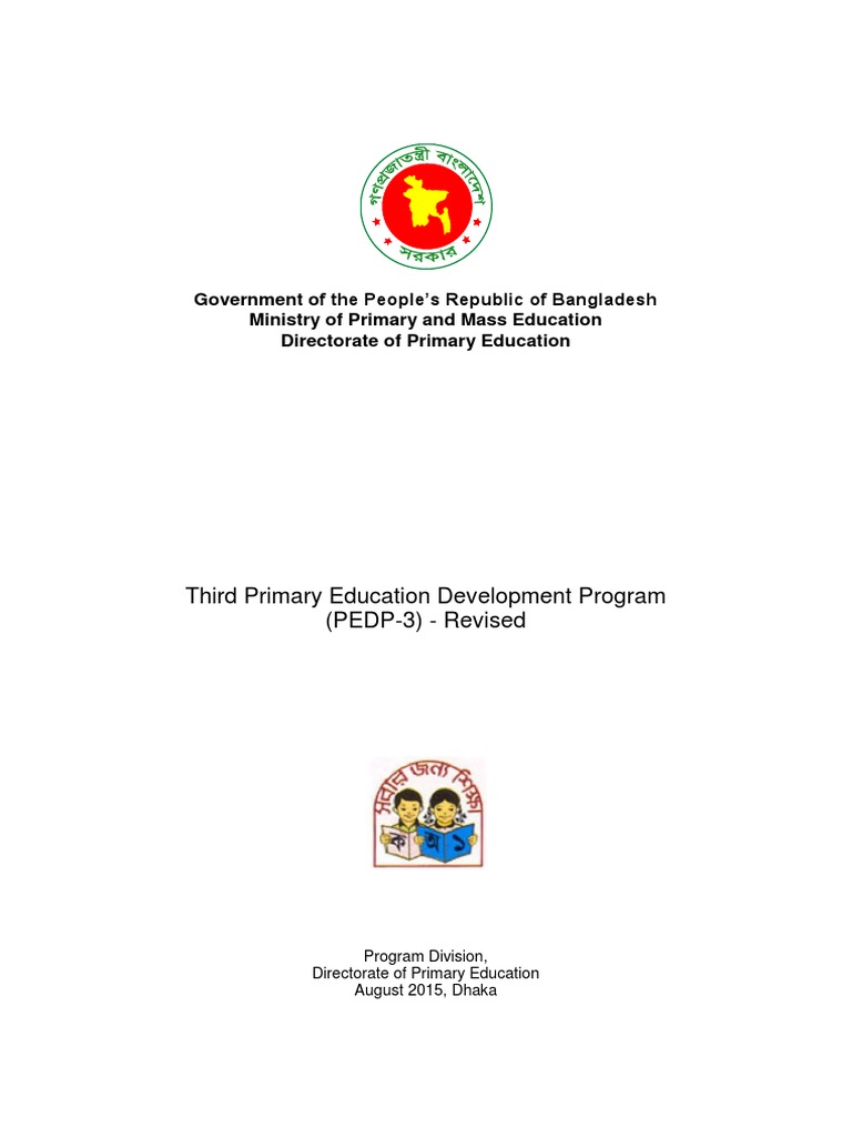 PEDP-3 Brief (Revised) | PDF