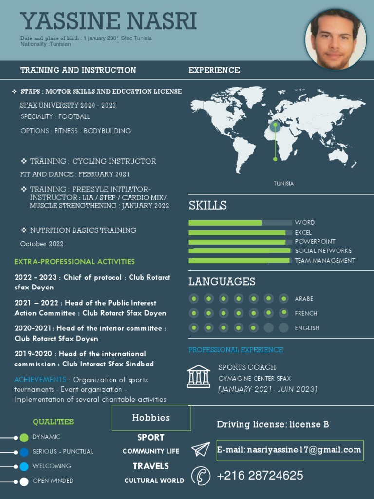 ENG CV Yassine NASRI | PDF