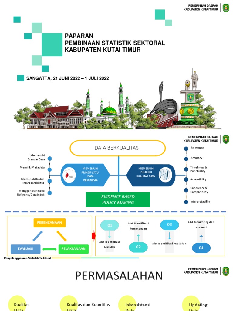 Paparan Roadshow Satu Data Indonesia | PDF