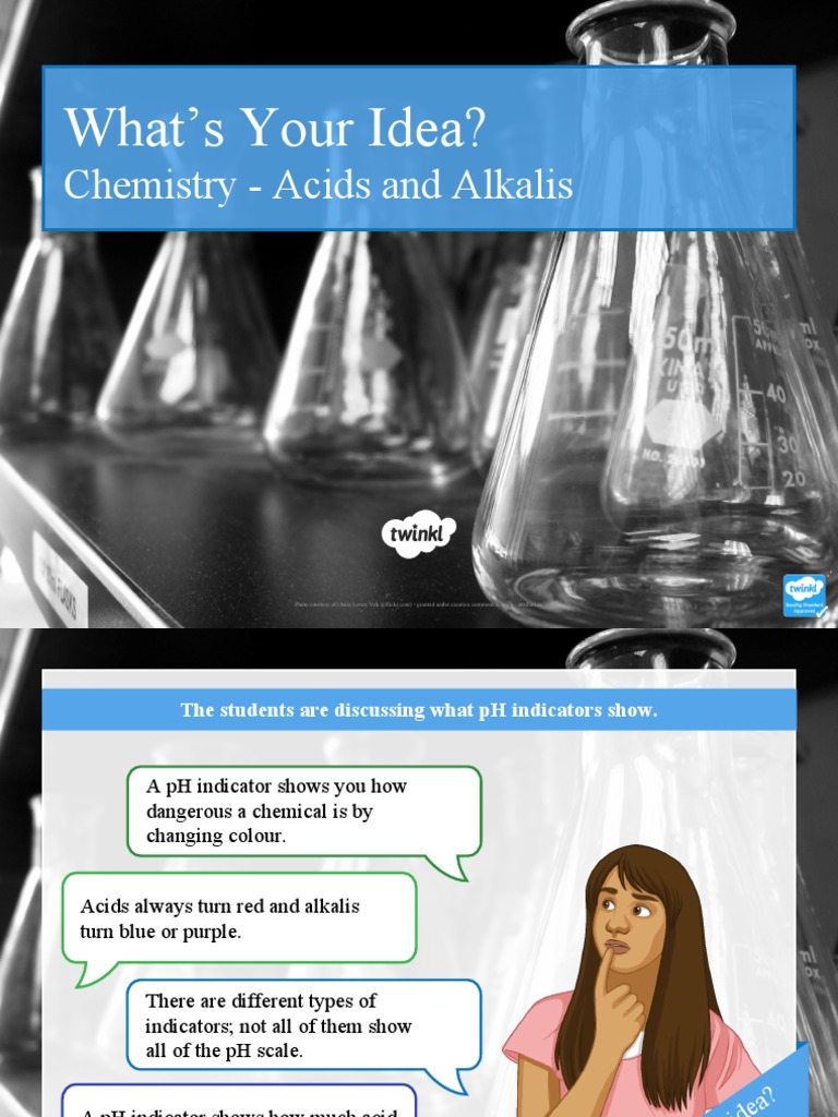 ks3 Acids and Alkalis Whats Your Idea Powerpoint | PDF | Physical ...