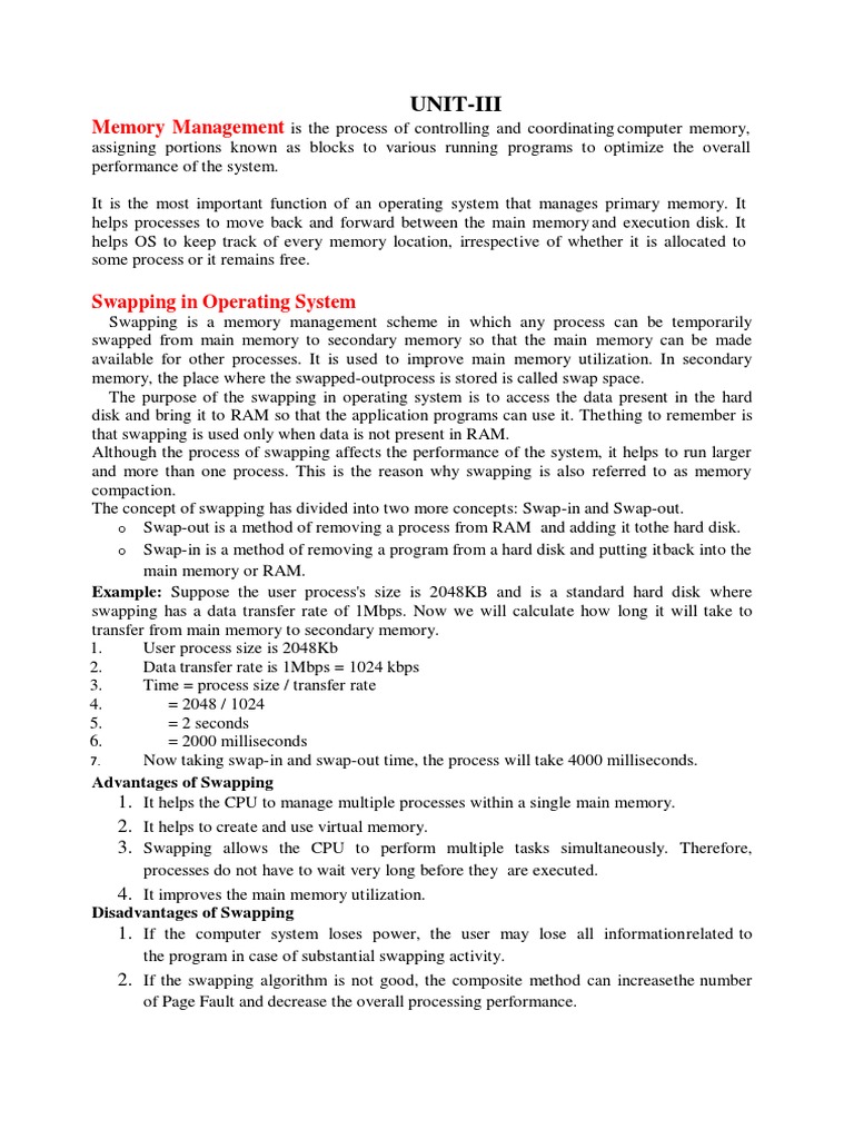 OS Unit-3 | PDF | Computer File | File System