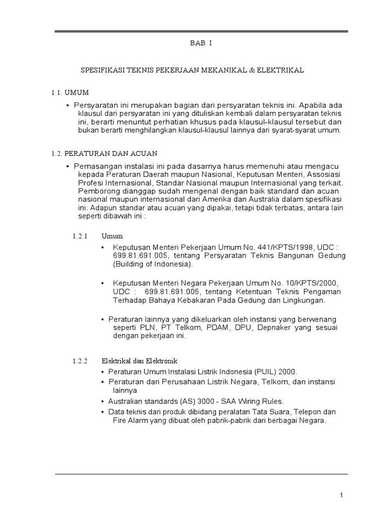 R K S Mep BKS LPD | PDF | Teknologi & Rekayasa