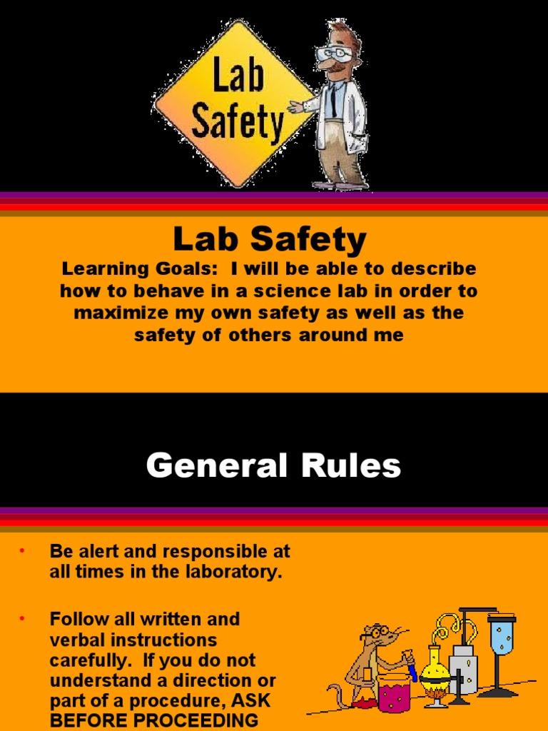 1-Science Safety PowerPoint (1) | PDF