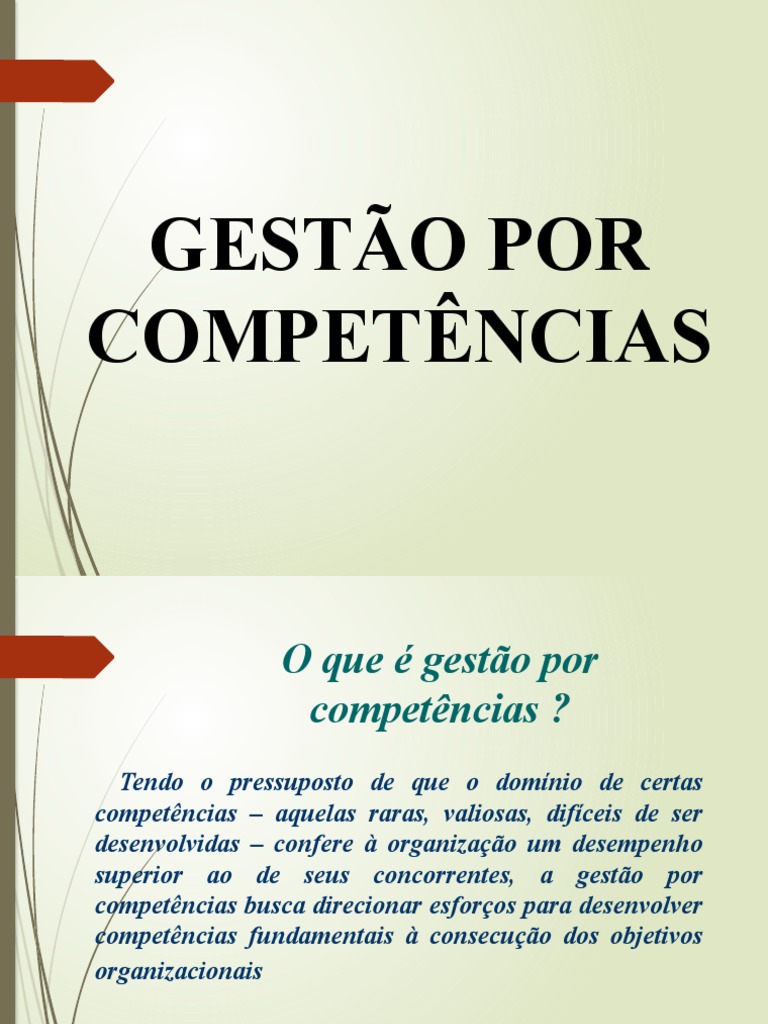 Gestão-por-Competências | PDF | Competência (Recursos Humanos) | Gestão de recursos humanos